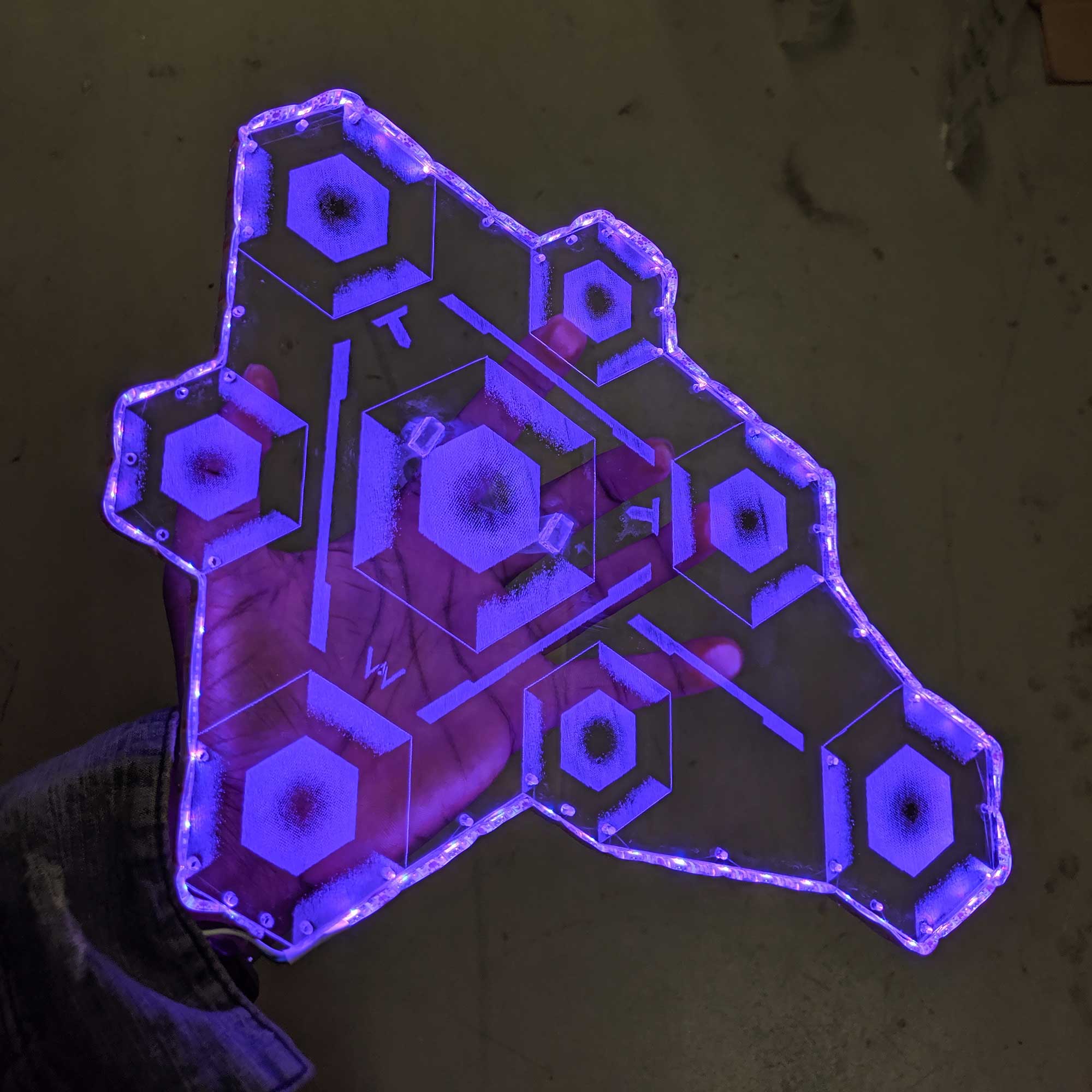 Overwatch Sombra Hack Light up Prop - Givewave Studios