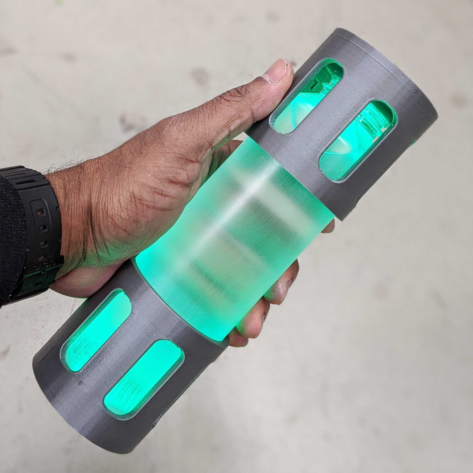 tmnt LED Ooze booze canister prop - Givewave Studios Exclusive